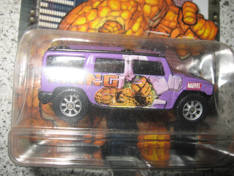 Marvel Superhero Miniature Comic Book Die-Cast Car Collection Lot ...