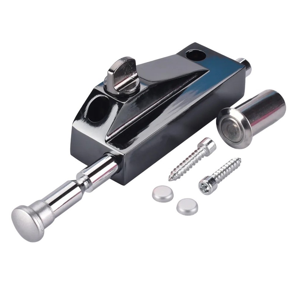 Aluminum Alloy Door Lock Floor Mounted Lock Double Door Setup Easy ...