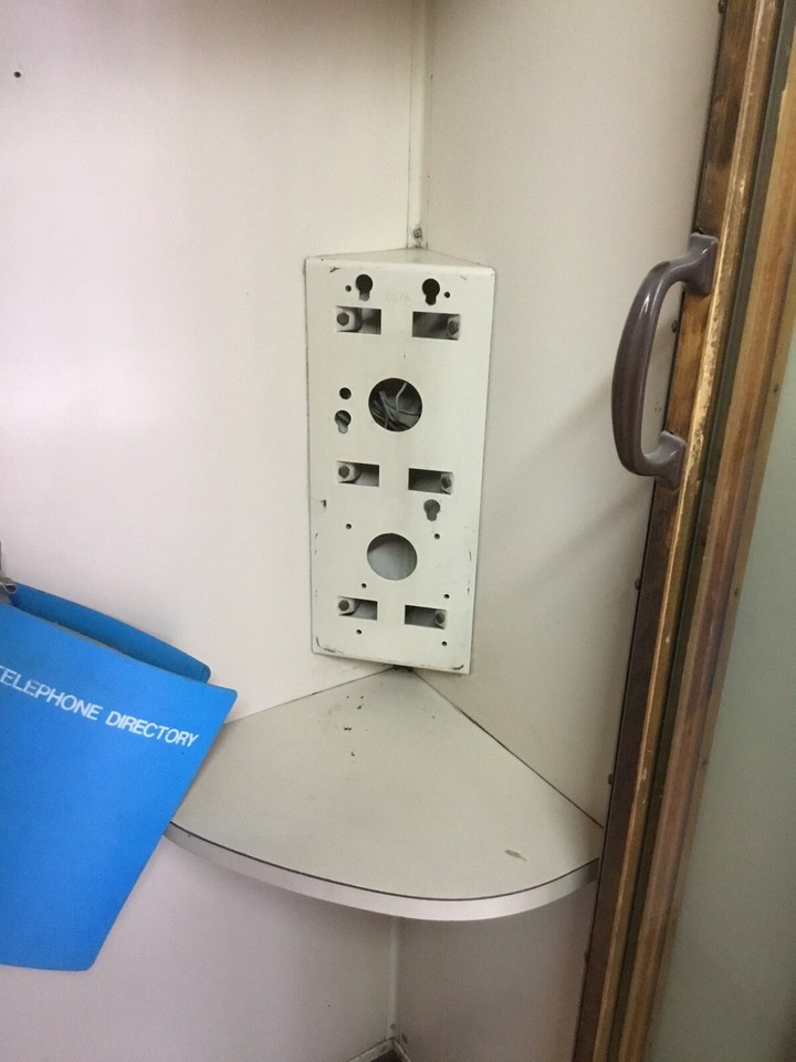 Rare Vintage 1950 Phone Booth Wood Bell System Western Electric All ...