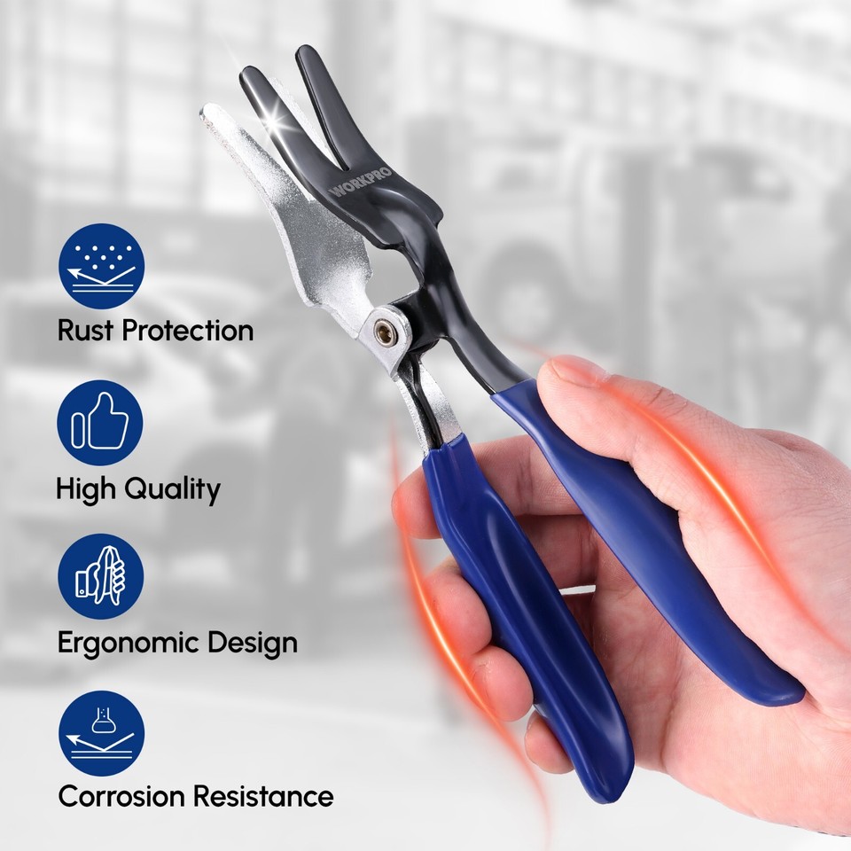 WORKPRO Hose Removal Pliers, Automotive Hose Remover Non-Slip PVC ...