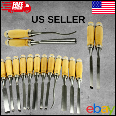 Wood Carving Hand Chisel Tool Set Professional Wood Working Gouges ...