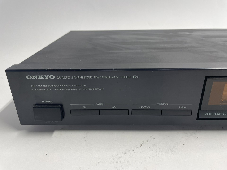 Onkyo R1 T-4000 Stereo Synthesized AM/FM Quartz Lock Digital Tuner | eBay