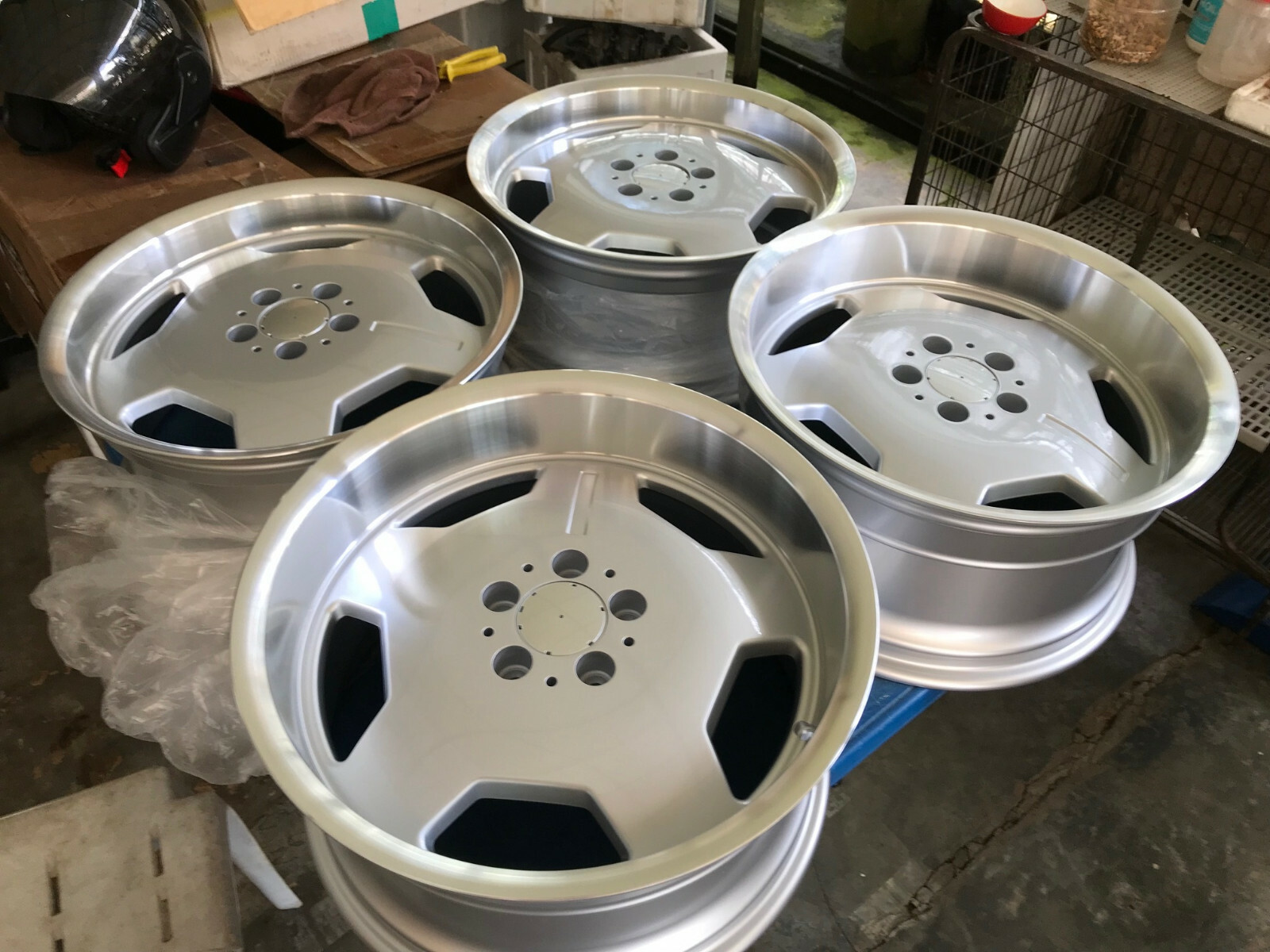 For r107 w124 r129 w201 s210 w211 mercedes benz 18" Aero Monoblock ...