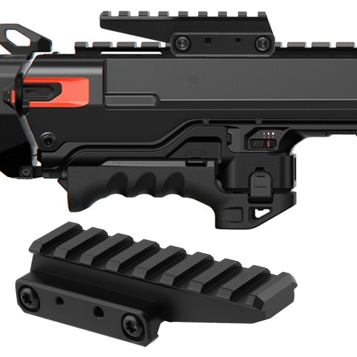 Unity Tactical FAST Optics Riser Black FST-ORB - Black FAST FREE ...