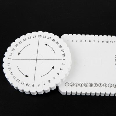 racelet Knitting Disc Disk Tray Braided Rope Weaving Jewelry Desgin Bo ...
