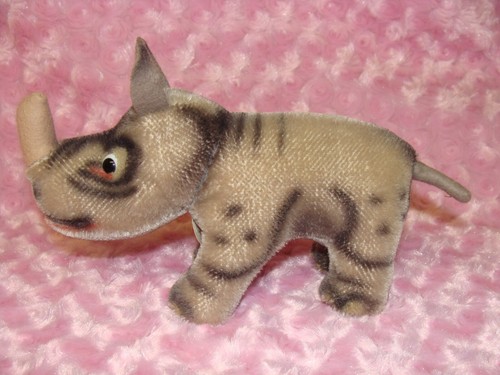 Charming Steiff Mohair Rhino Nosy with Tag | eBay