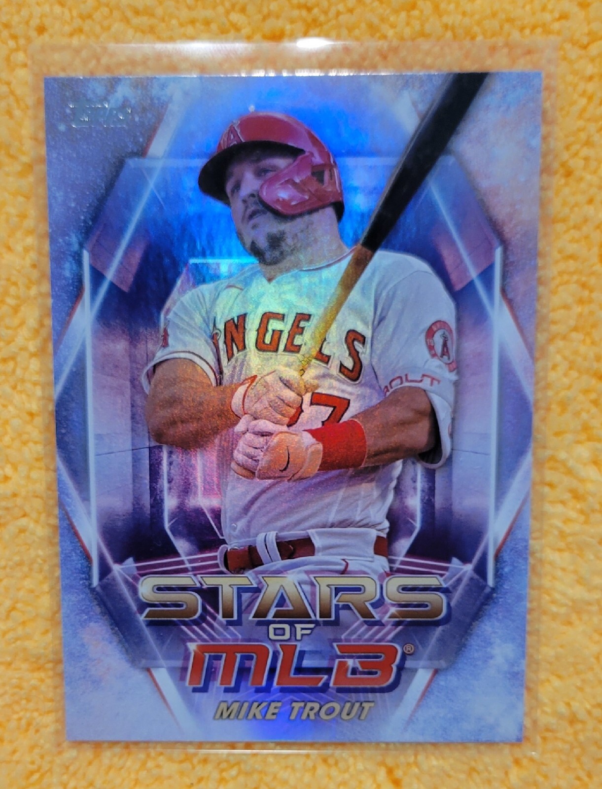 Mike Trout 2023 Topps *Stars of MLB* Foil Collectible MLB Card No. SMLB ...