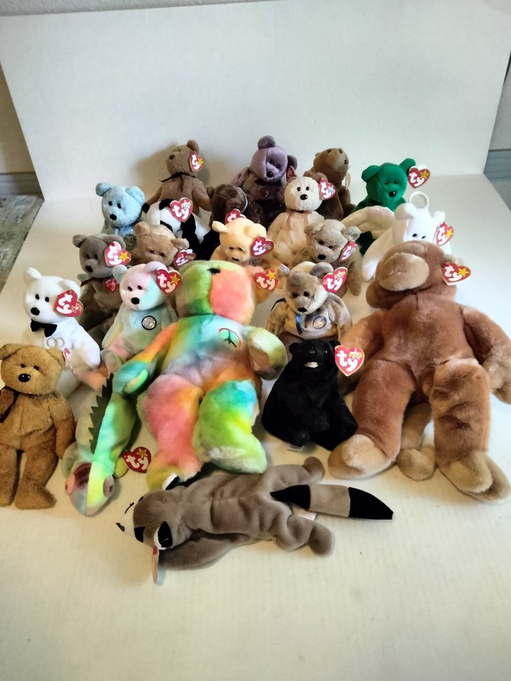 TY BEANIE BABY Misc. lot of 22 One Missing Tag | eBay