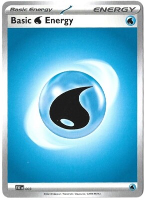 Basic Water Energy 003 Pokemon SV01: Scarlet & Violet Base Set COMMON ...