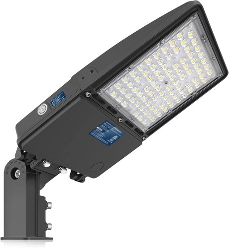 150W LED Parking Lot Lighting with Adjustable Slip 150W-Slip Fitter ...