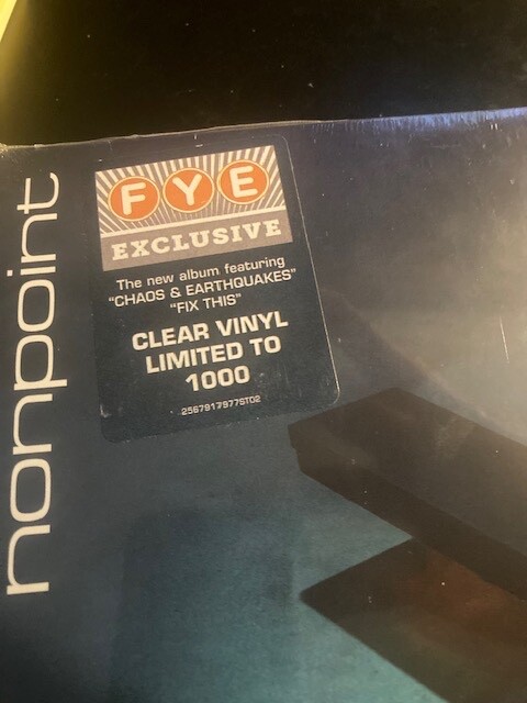 Nonpoint X Clear Vinyl Limited to 1000 FYE LP Record for sale online | eBay