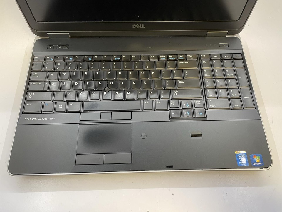 DELL PRECISION M2800 Laptop w/ INTEL CORE i7-4810MQ 2.80 GHZ + 8GB No ...