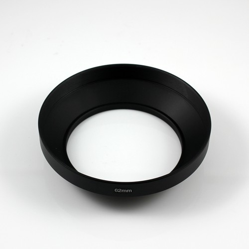 62 mm Metal Lens Hood Shade For Wide-Angle Lenses Screw in Universal | eBay