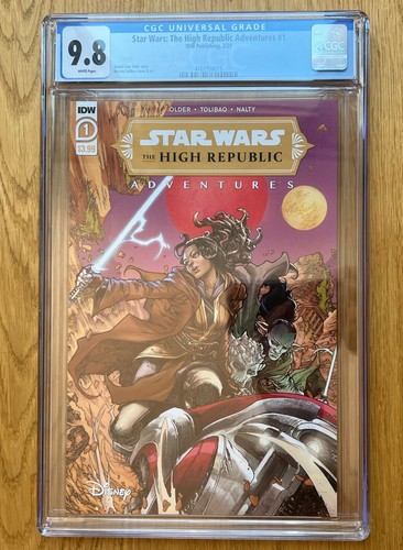 Star Wars High Republic Adventures #1 (IDW, 2021) CGC 9.8 1st cameo ...
