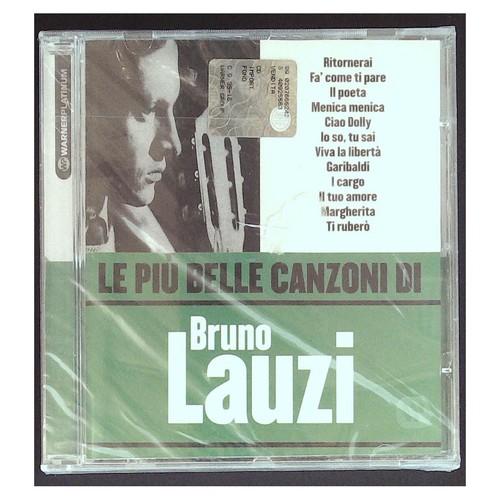 Bruno Lauzi CD Le Piu' Belle Canzoni Di / Warner ‎5051011 2110 2 7 ...