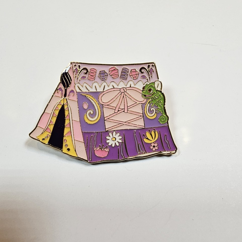 Loungefly Disney Princess Camping Sidekicks & Tent Pin Rapunzel Pascal ...