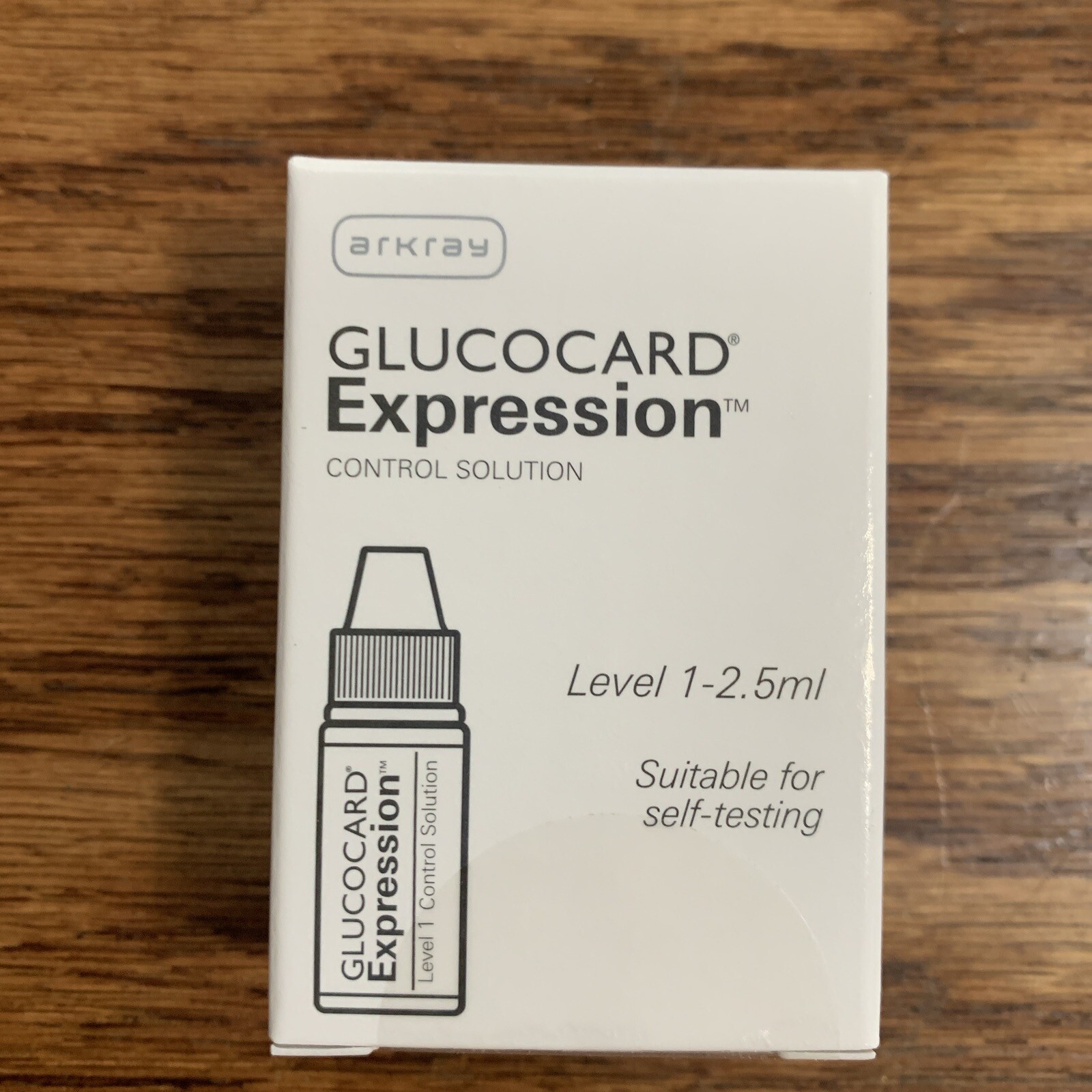 GLUCOCARD ARKRAY EXPRESSION GLUCOSE CONTROL SOLUTION LEVEL 1 | eBay