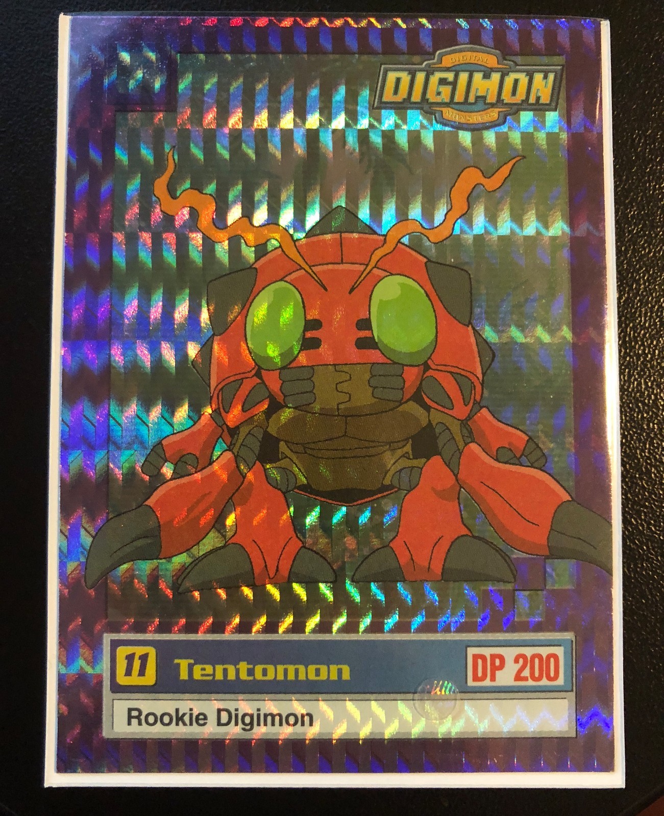 Digimon Tentomon Card