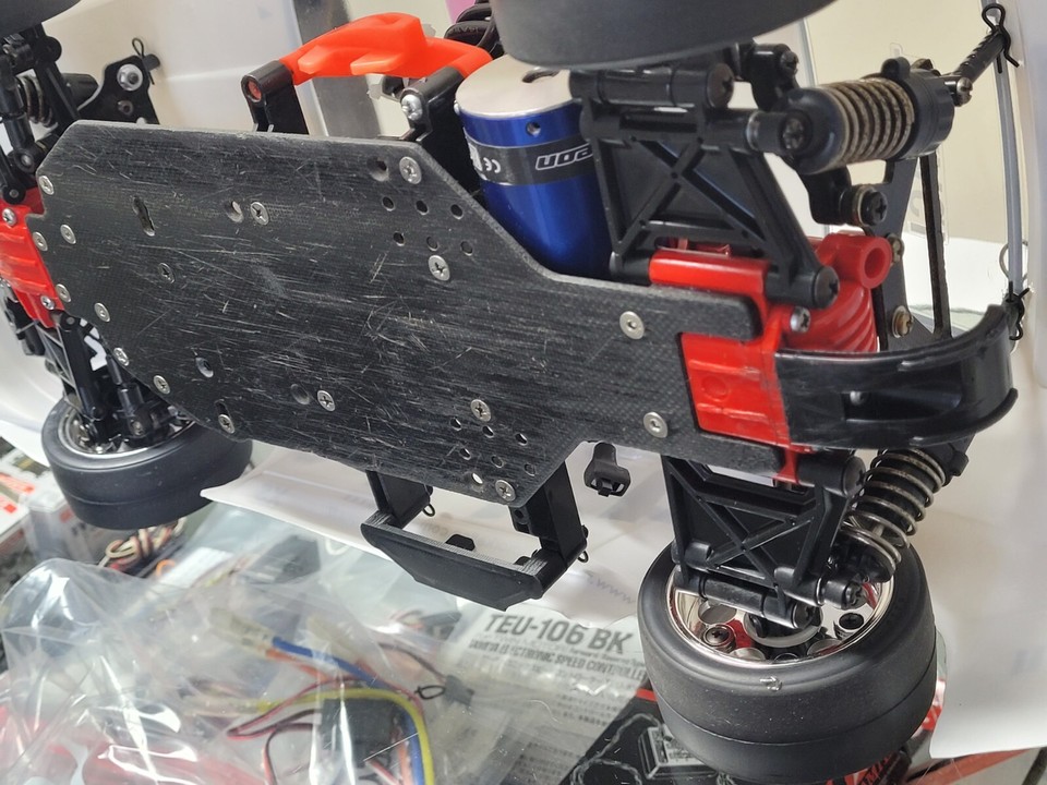 Tamiya 1/10 TA02 Chassis+Repo Porsche 911 PIAA body +Spektrum +Traxxas ...