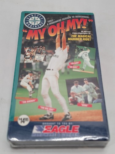 Seattle Mariners My Oh My! VHS Baseball MLB 1995 New Factory SEALED ...