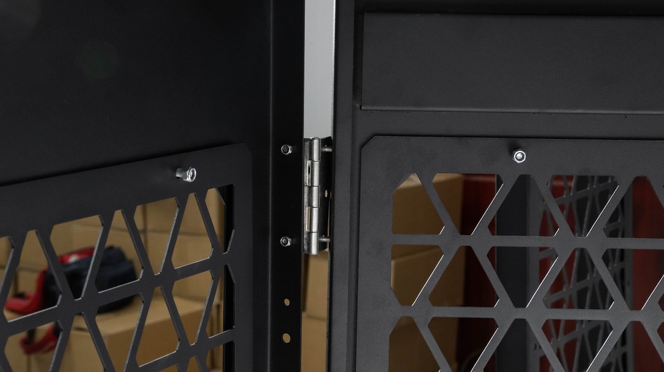 Black Cargo Van Safety Partition Divider Ford Transit Full Size Vans ...