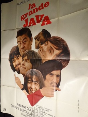 les charlots LA GRANDE JAVA ! affiche cinema 1970 | eBay