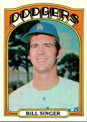 1972 TOPPS BASEBALL #25 BILL SINGER NRMT IQ | eBay