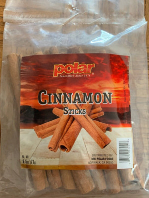 (1) Polar Cinnamon Sticks 2.5oz NEW(See Notes Below)-SHIPS N 24 HOURS ...