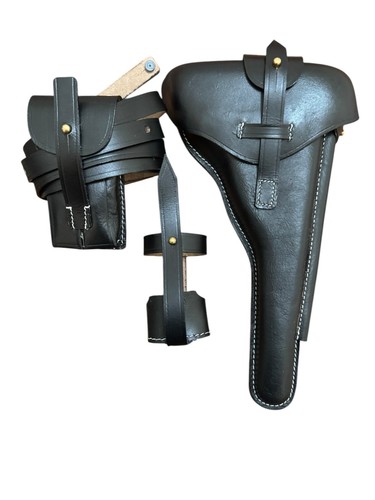 German WWI Artillery Luger Leather Holster w/ Take Down Tool | eBay