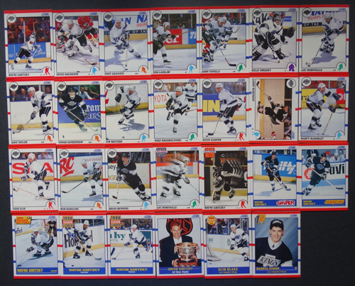 1990-91 Score American Los Angeles Kings Team Set of 27 Hockey Cards | eBay