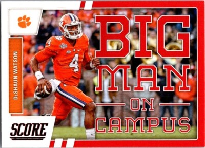 2017 Score Big Man on Campus RED Deshaun Watson #10 Rookie RC Cleveland ...