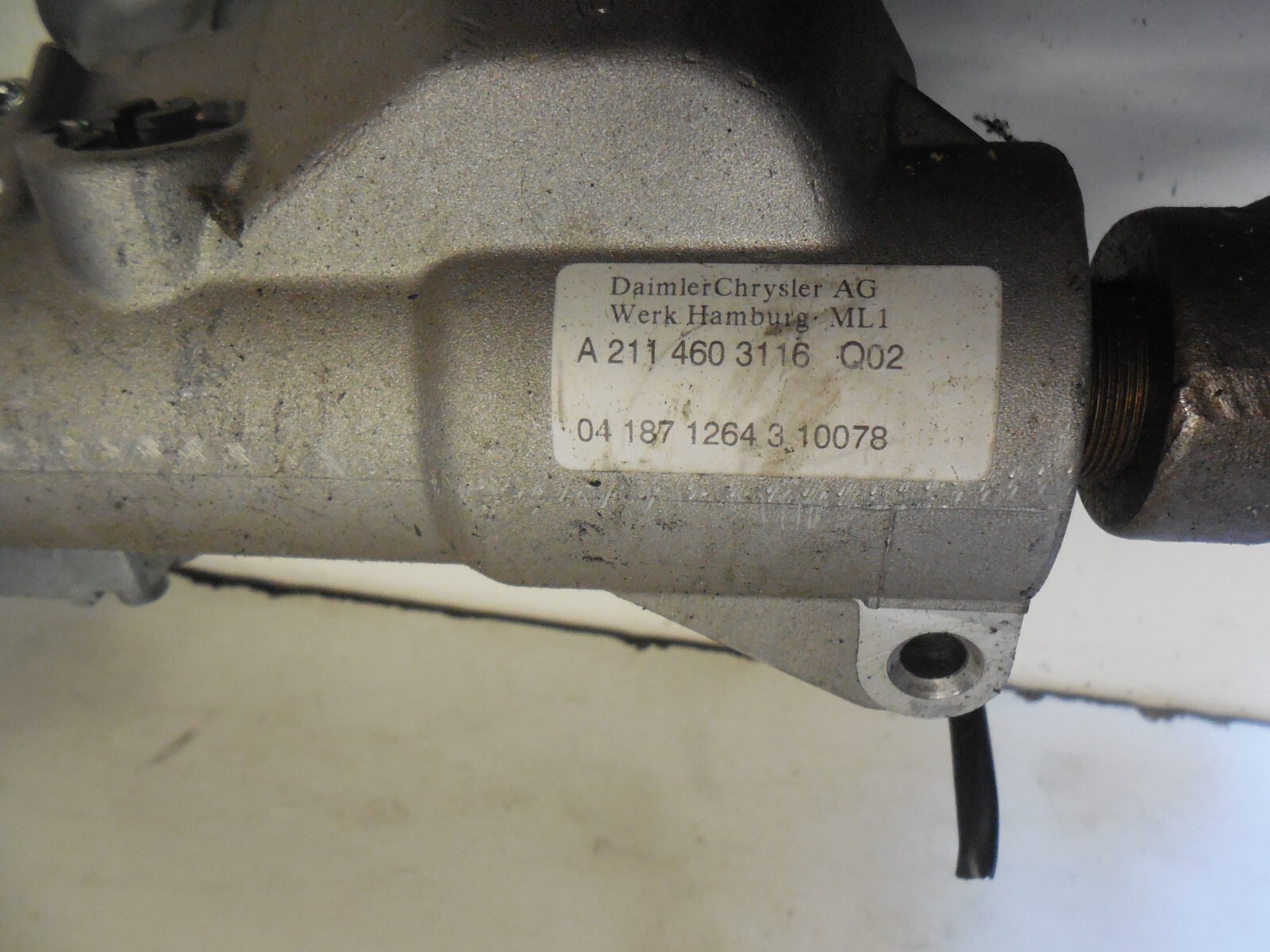 03-11 Mercedes-Benz E320 Steering Column Motor OEM 2114603116 for sale ...