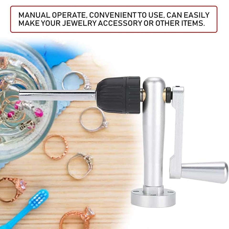 Manual Jump Ring Maker Jewelry Making Cutter Wire Drawing Machine Kit 2 ...