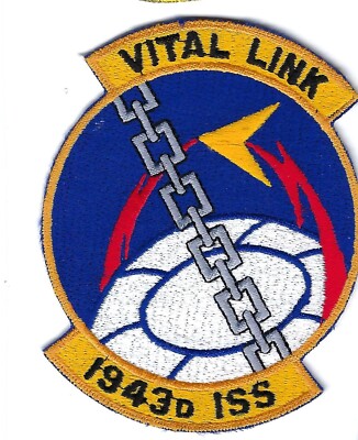 PATCH USAF 1943RD ISS INFORMATION SYSTEMS SQ POPE AFB DB-15 | eBay