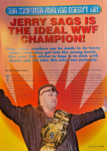 1995 Pro Wrestler Jerry Sags illustrated | eBay