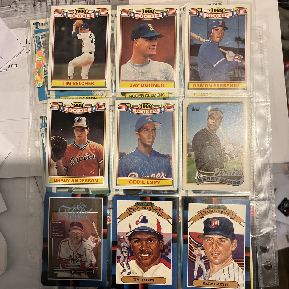 Rare baseball cards from 86 to 90 | eBay