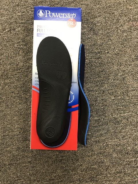 Powerstep Pro Tech Full Length Insoles Women's Shoe Size 7 7 1/2 for ...