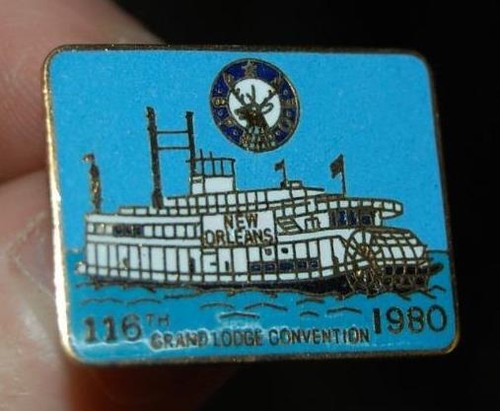 VINTAGE ELKS 116th GRAND LODGE NEW ORLEANS LA.1980 CONVENTION PIN | eBay