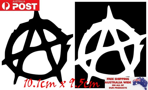 Anarchy Symbol Sticker PVC Vinyl Decal For Car Window Ute Truck ...