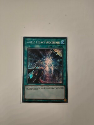 1x Yu-Gi-Oh! World Legacy Succession MP19-EN038 Secret Rare 1st Edition ...