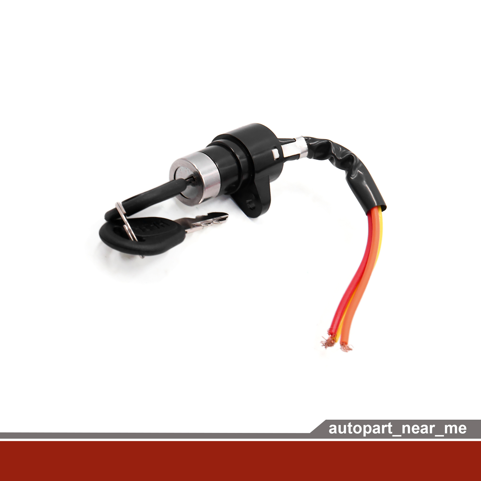 3-Wire Motorcycle Scooter Security Ignition Switch Lock with Two Keys ...