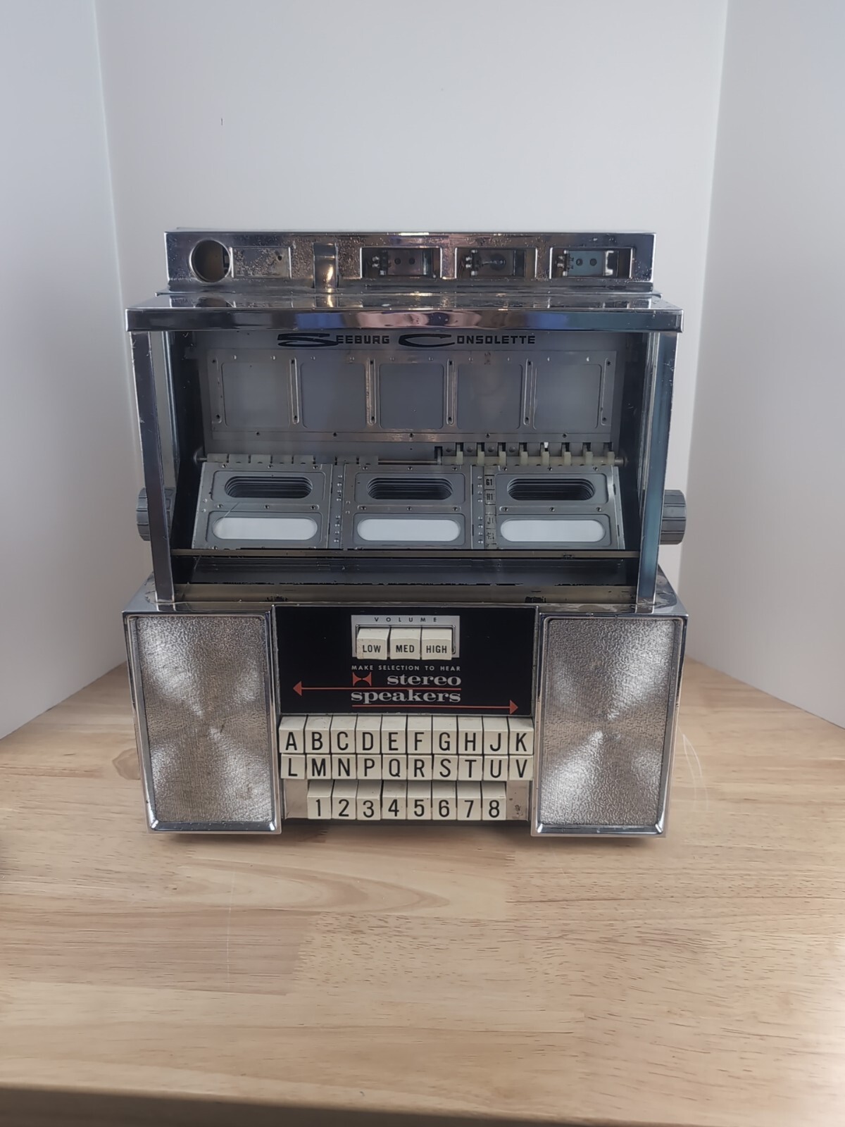 SEEBURG SC1 WALLBOX JUKEBOX with SPEAKERS As Is Not Tested | eBay