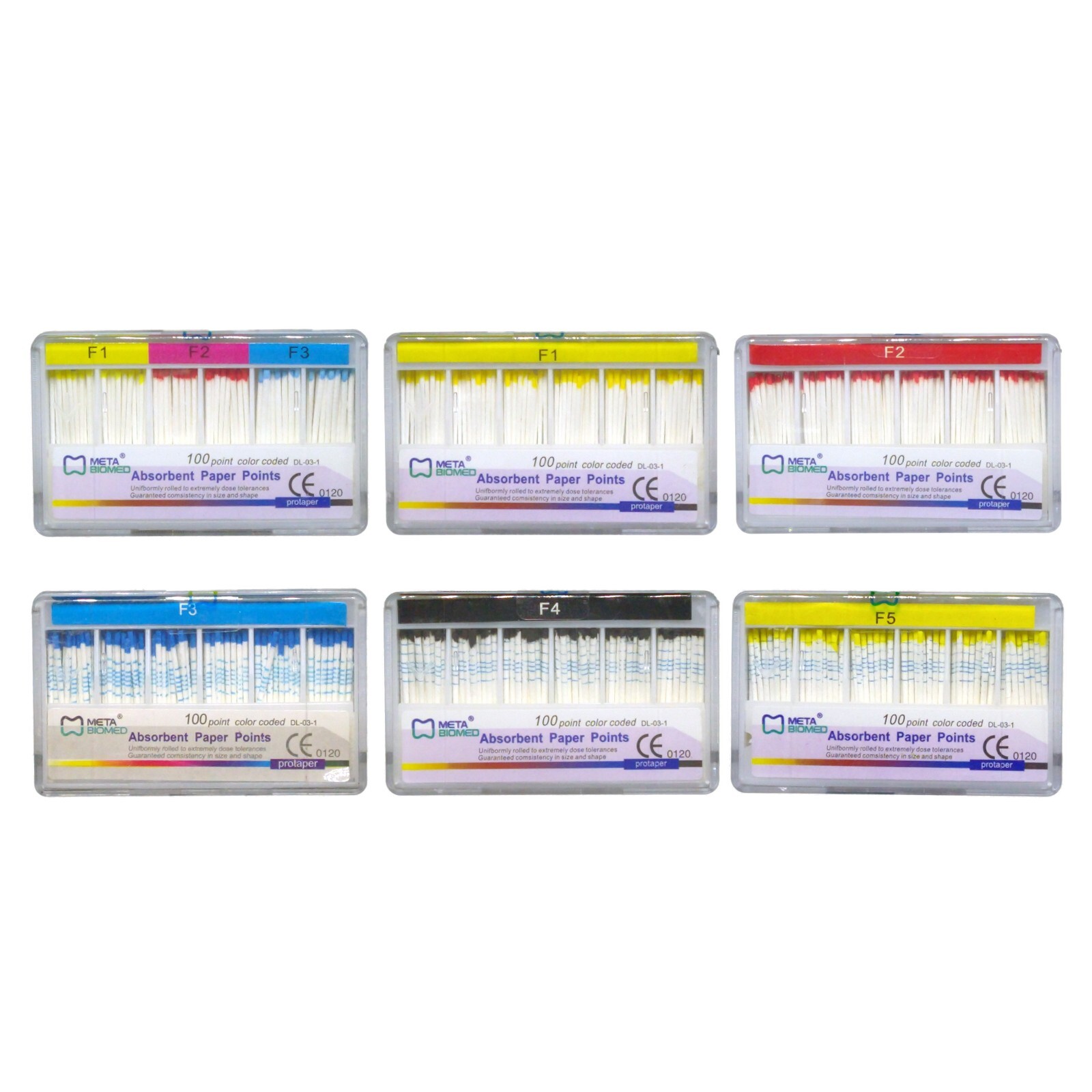 Comprar Meta Biomed Dental Endodontic Paper Points F1 ... en USA desde ...