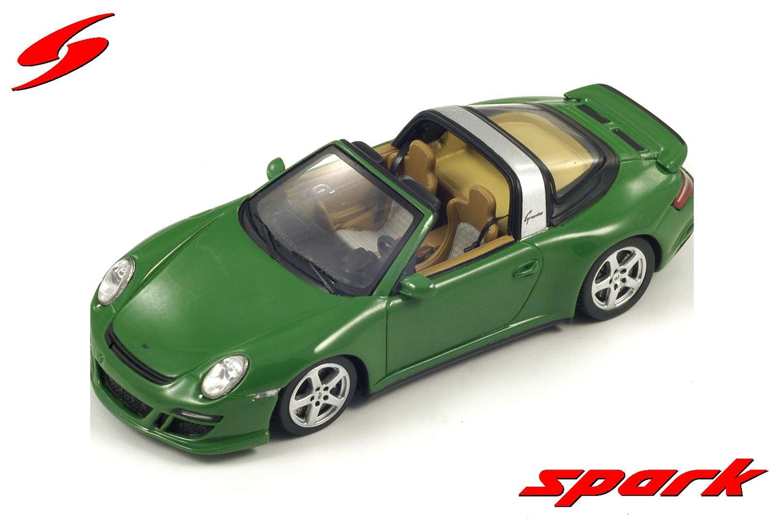 Spark S0745 1/43 eRUF GREENSTER Roadstar 2009 Green Model Car From ...