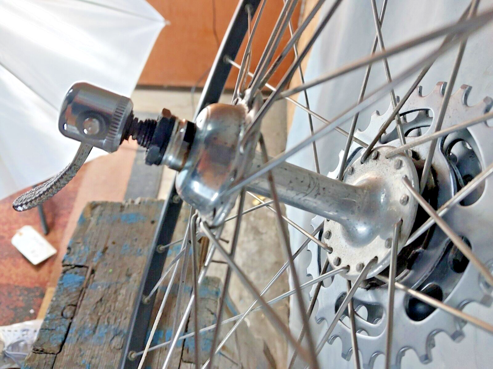 Campagnolo 700c Road Bike Wheel Set Matrix Titan Rim Campy Italy Made ...