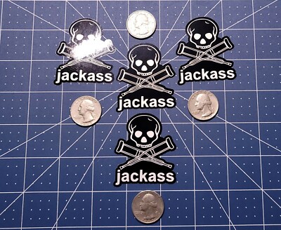 4pcs "JACKASS" Collectible Stickers | eBay