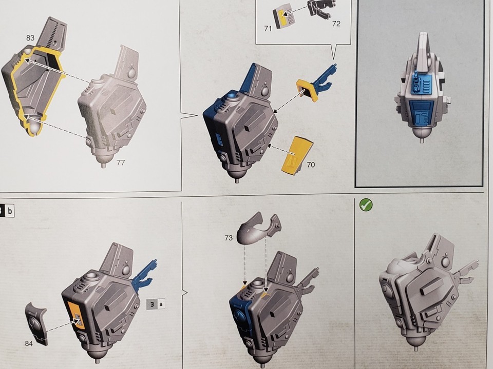 Warhammer 40k Tau Empire Bits Riptide Battlesuit Armored Torso Set #05 ...