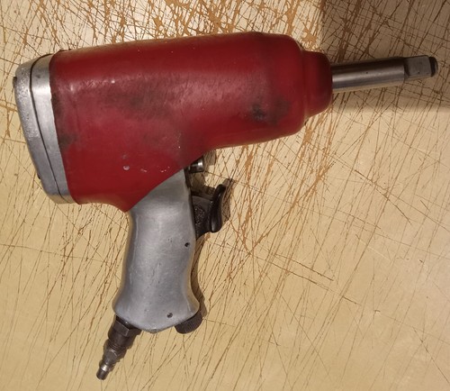 Buffalo Pneumatic LS1-12 Impact Wrench LONG Shank 1/2" Drive. (Works ...