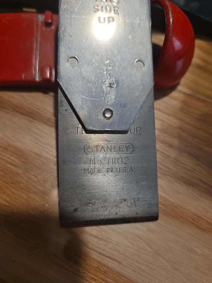 Stanley No. H102 Metal Hand Plane 6" LOW ANGLE PROFILE BLOCK Made in ...