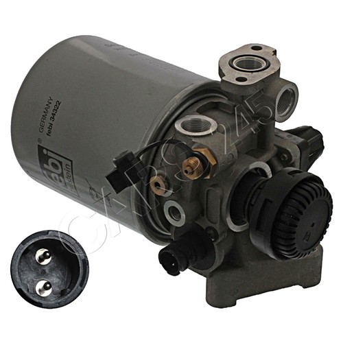 FEBI Compressed-Air System Dryer Fits MERCEDES Actros Mp2 Mp3 Atego ...